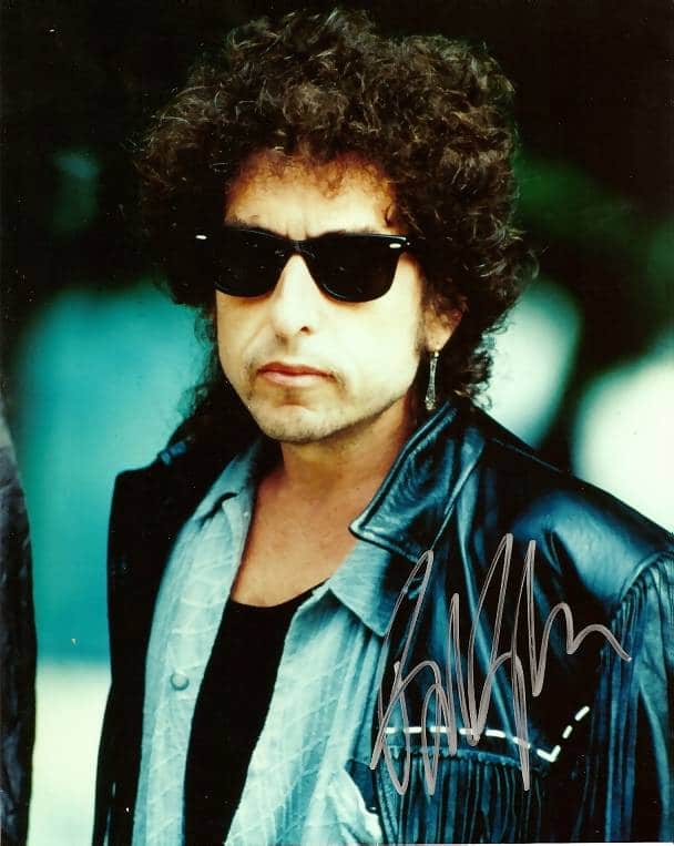 BOB DYLAN autograph-*** STUNNING Color autographed photo #2! - Sign Of ...