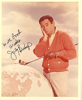 JOEY BISHOP autograph- PERFECT signed photo! - Sign Of The Times