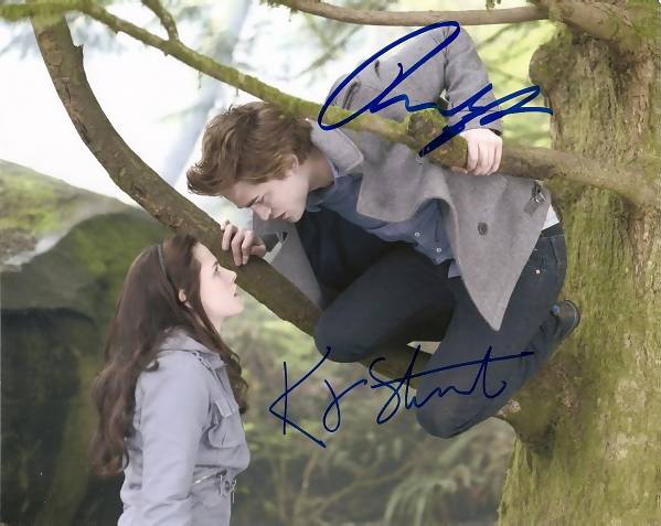 TWILIGHT #2 autographed cast photo signed by BOTH STARS! OUTSTAN - Sign ...